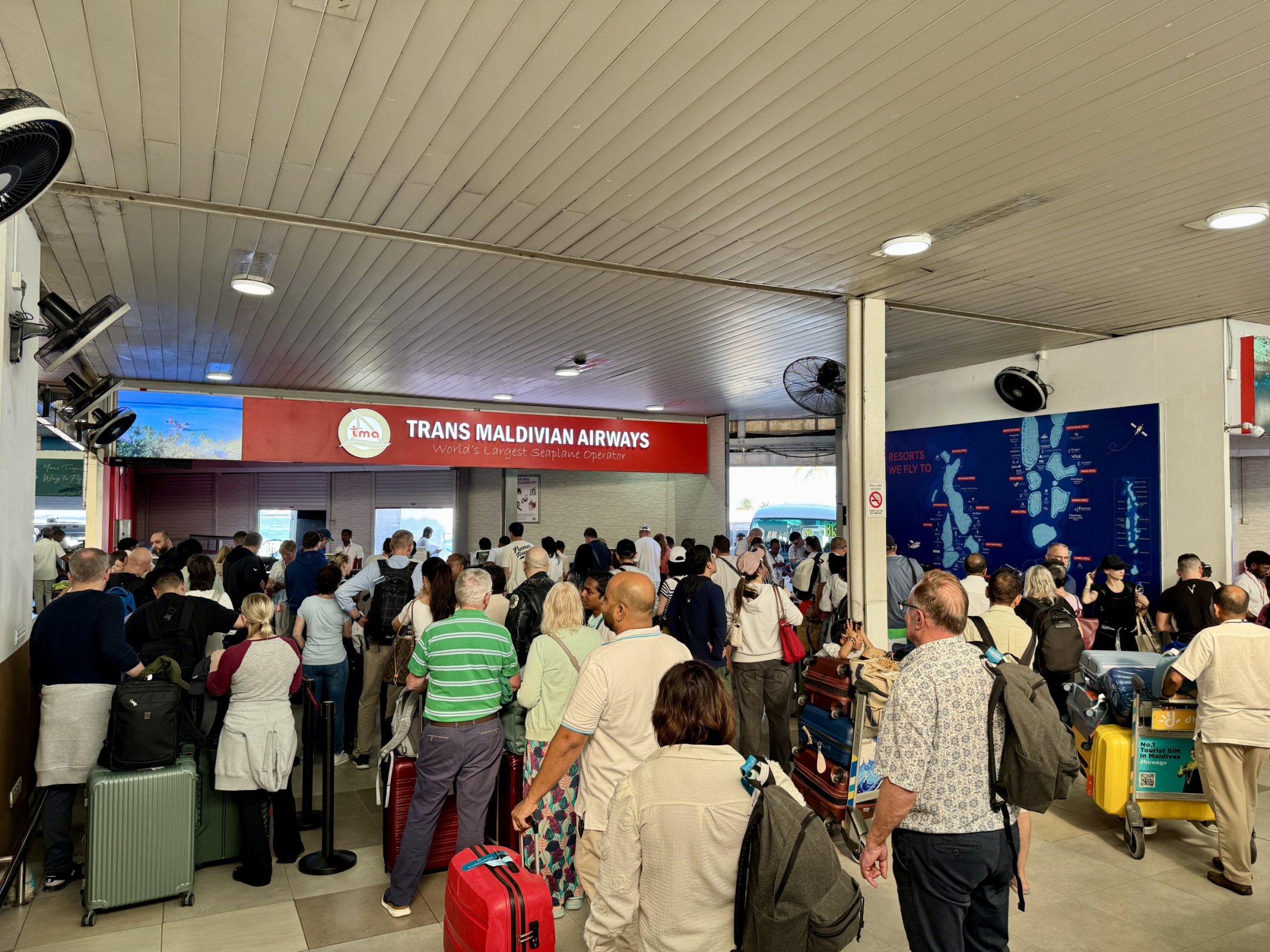 Trans Maldivian Airways Tilladt bagage (håndbagage og indchecket bagage)